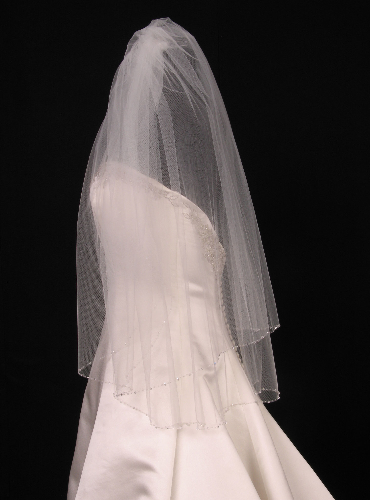 S2622VL Diamond White Bridal Veil on Sale - Your Dream Dress