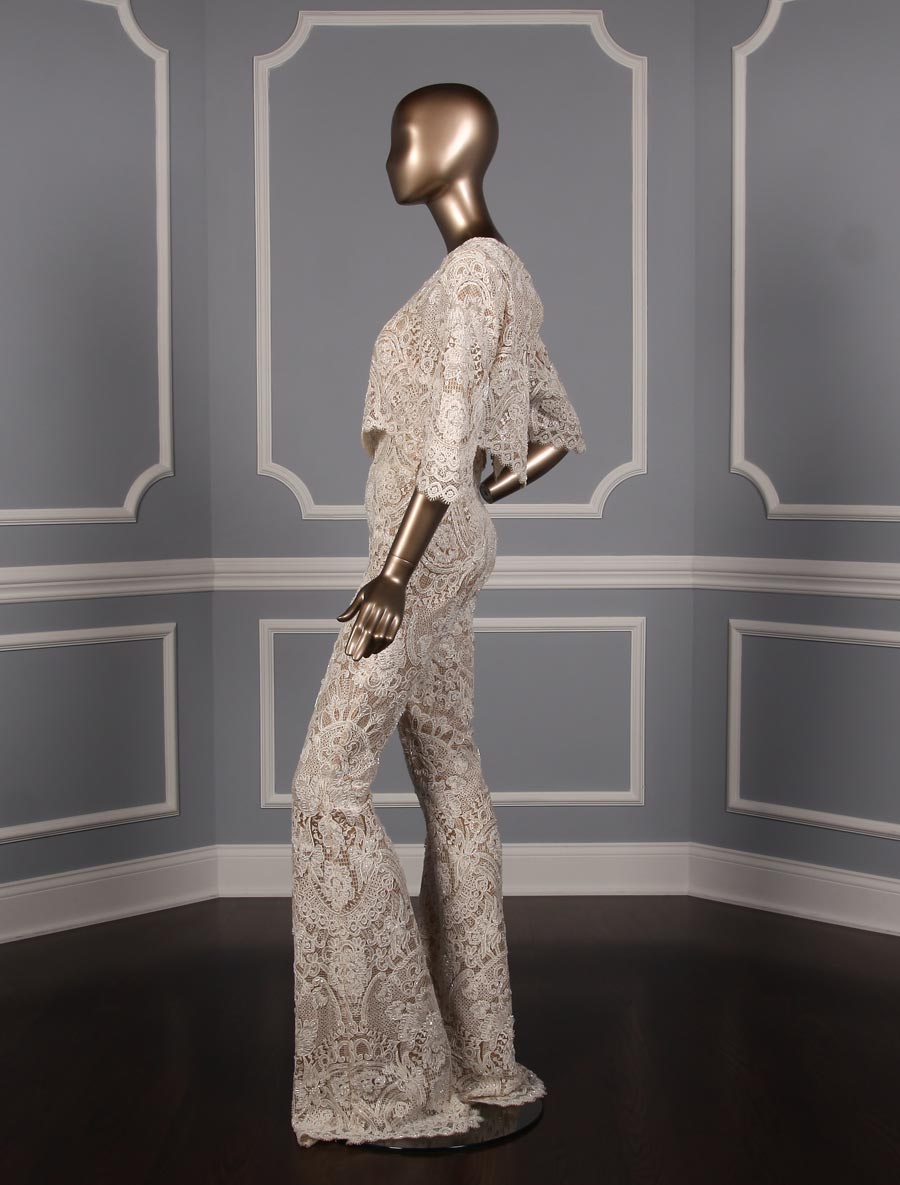 Francesca Miranda Leonor Beaded Lace Jacket - Your Dream Dress ️