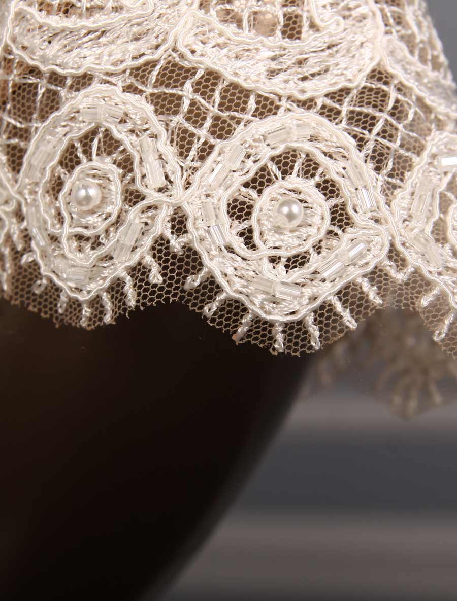 Francesca Miranda Leonor Beaded Lace Jacket - Your Dream Dress ️